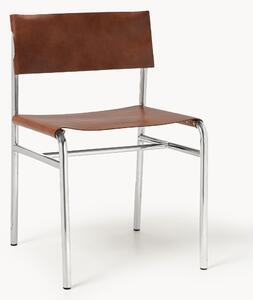 Krzesło ze skóry Jordan | FAVI.pl