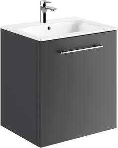 Geberit Selnova Square umywalka z szafką 60 cm zestaw meblowy biały ...