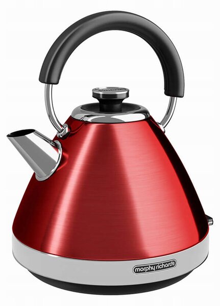 Czajnik elektryczny VENTURE PYRAMIDE czerwony 2200W 1,5 l | FAVI.pl