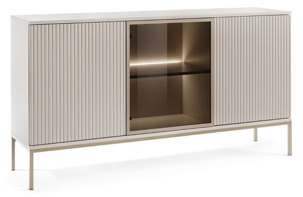 Komoda trzydrzwiowa Sento (K154), kaszmir, do salonu | FAVI.pl