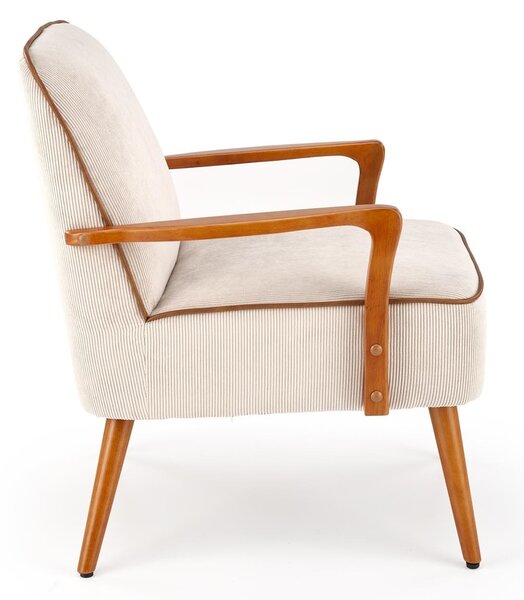 Beżowy fotel PASTORE | FAVI.pl