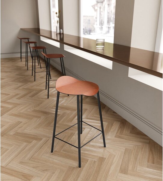 Koniakowy hoker ze skóry Flamingo Bull – LIND DNA | FAVI.pl