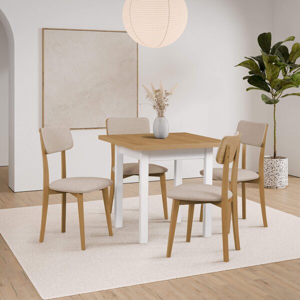 MebleMWM Krzesło drewniane HUGO 8 | Grandson | Barrel 09 | FAVI.pl