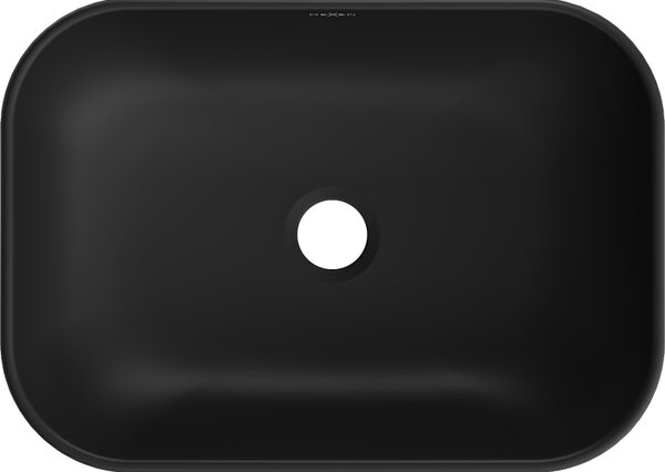 Mexen Rita umywalka nablatowa 45 x 32 cm, czarna mat - 21084585 | FAVI.pl