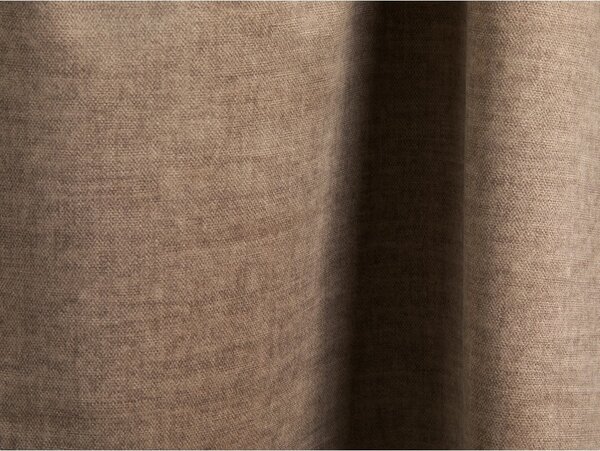 Jasnobrązowy aksamitny moduł sofy (lewostronny) Martina – Micadoni ...