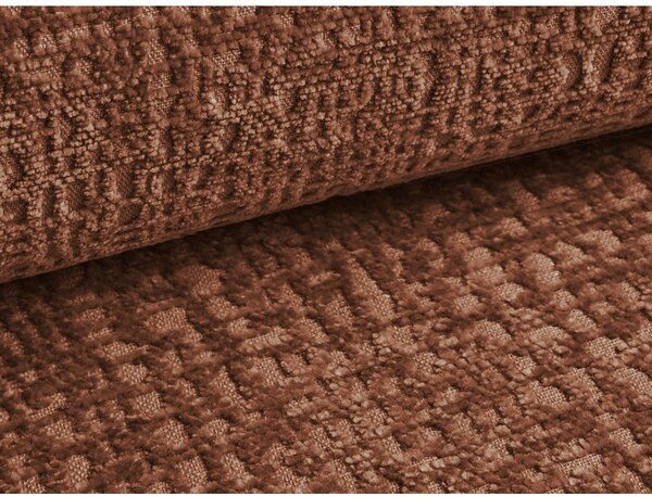 Ceglasty rozkładany/ze schowkiem narożnik Kalena – Makamii | FAVI.pl