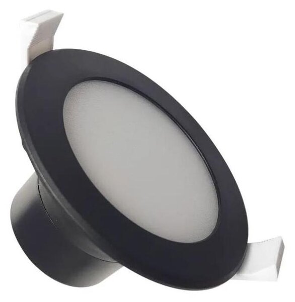 NEDES LED Łazienkowa oprawa wpuszczana LED/7W/230V 4000K czarna IP44 ...