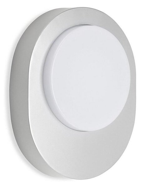 Telefunken 312004TF - LED Kinkiet zewnętrzny LED/8W/230V IP44 srebrny ...