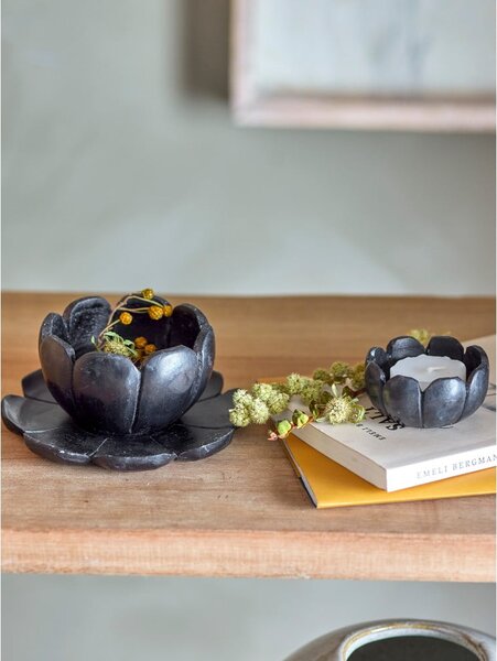 Kamienne świeczniki zestaw na świeczkę typu tealight 3 szt. Reiko ...