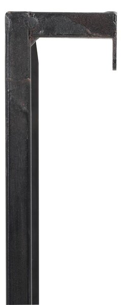 Czarna matowa półka z drewna jodłowego Maddison – Light & Living | FAVI.pl