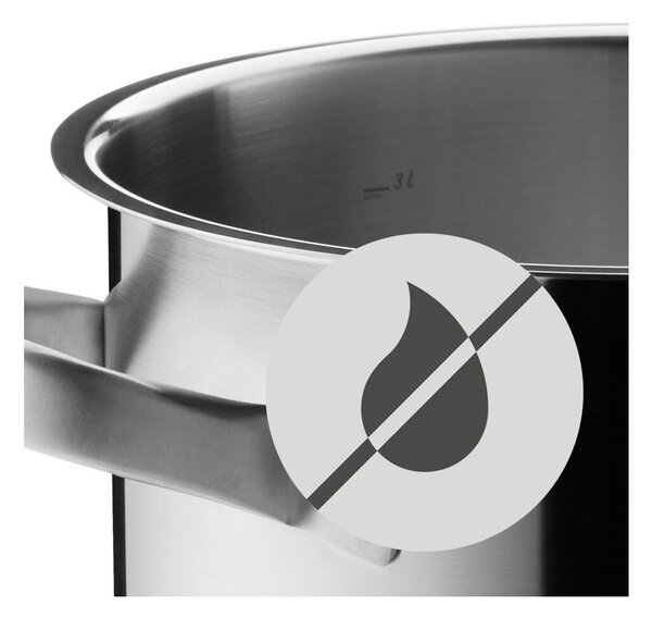 Zestaw garnków ze stali nierdzewnej 7 szt. Gourmet – WMF | FAVI.pl