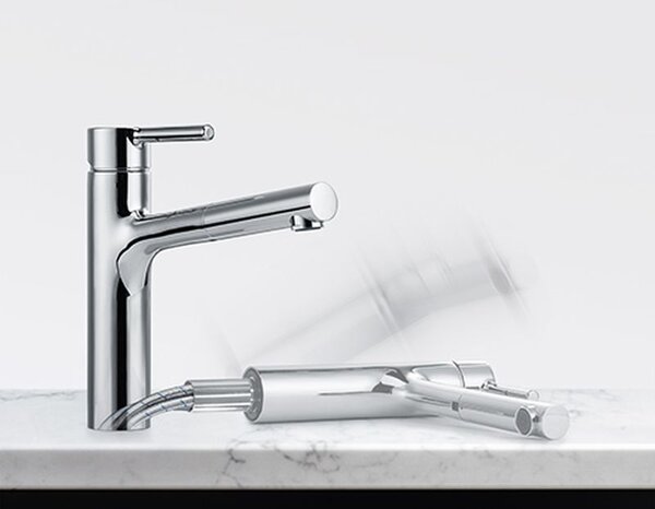 Franke Centro Pull-Out Window bateria kuchenna stojąca podokienna z ...