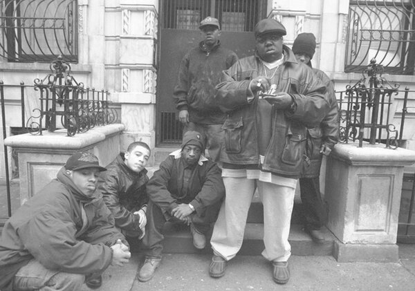 Fotografia Rapper Notorious B I G aka Biggie Smalls, New York Daily ...