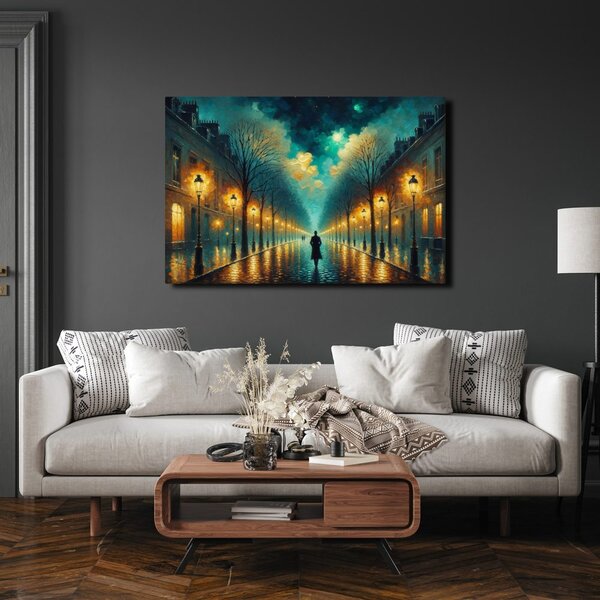 Obraz nocny spacer pod gwiazdami | FAVI.pl