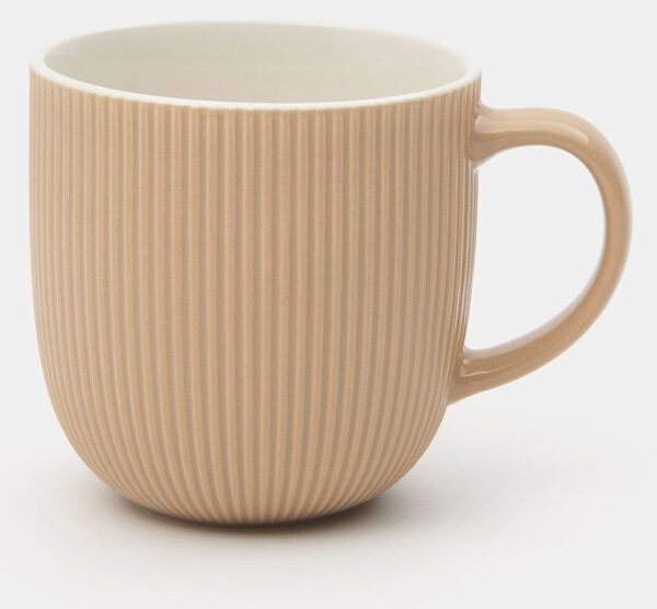 Sinsay - Kubki z ryflowanymi ściankami 2 pack - beżowy | FAVI.pl
