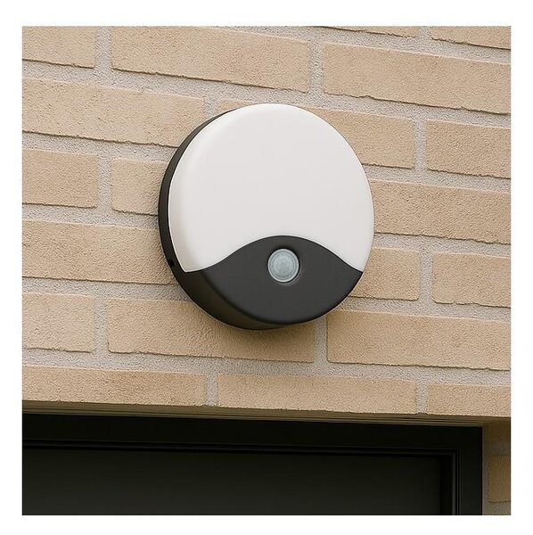 Baterie Centrum LED Zewnętrzny kinkiet z czujnikiem ruchu LED/18W/230V ...