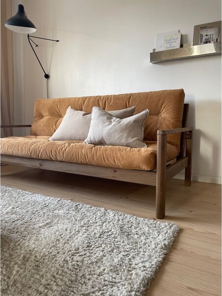 Zielona rozkładana sofa 205 cm Knob – Karup Design | FAVI.pl